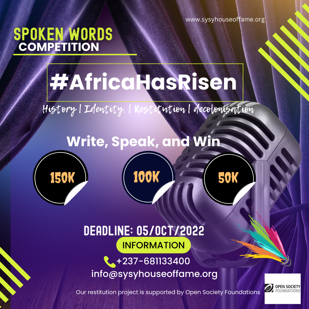 Spoken Word contest: Reflections on colonial past and reclamation of ...